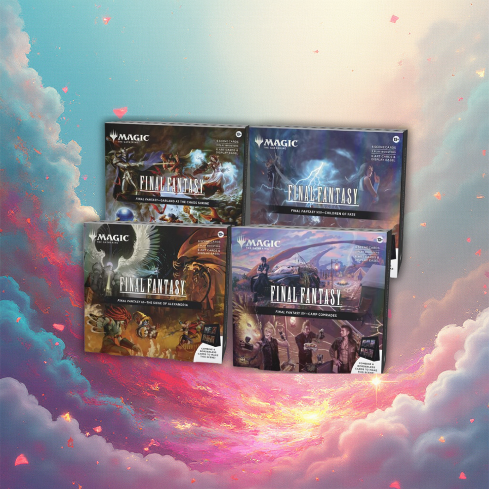 Final Fantasy Scene Box Bundle (4 Boxen) – BoosterTCG